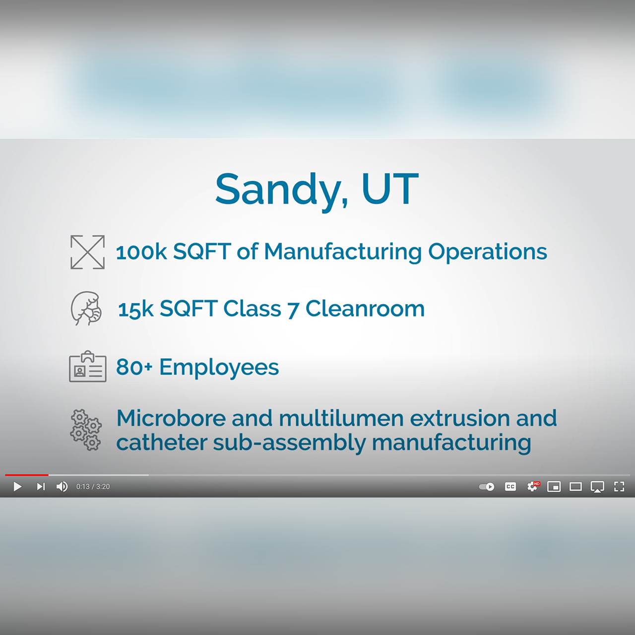 Spectrum Plastics Group Sandy Video